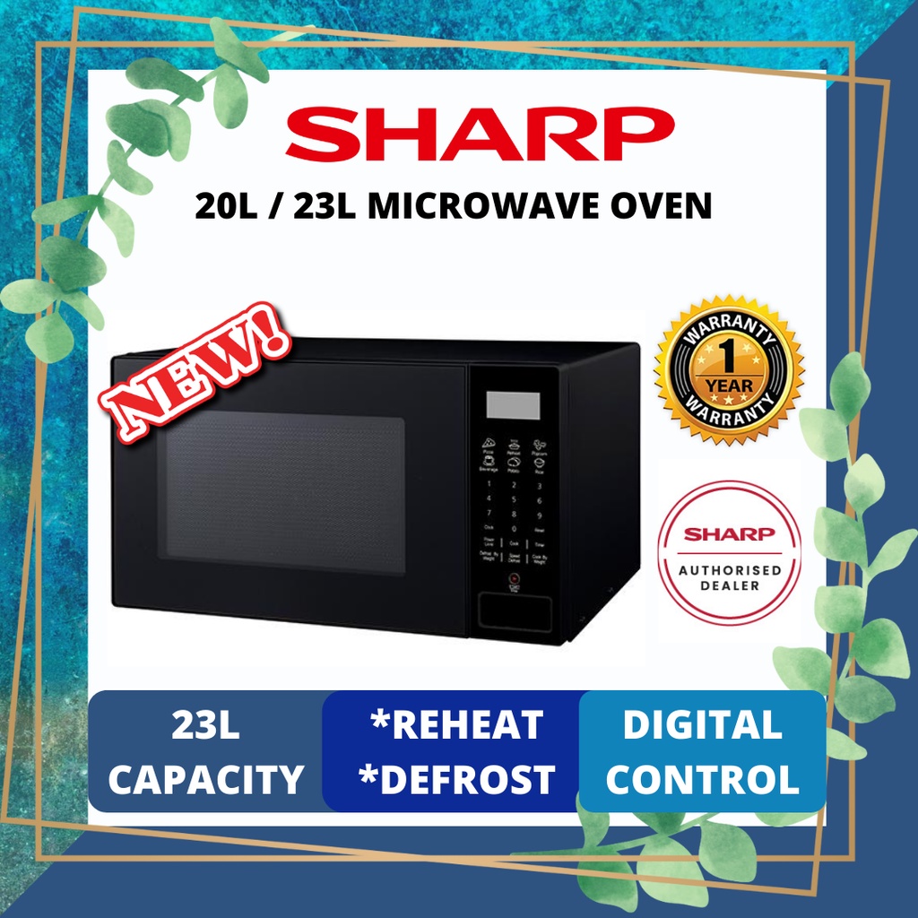 NEW MODEL 】Sharp Microwave Oven / Basic/ Grill / Convection (20L R219EK ...