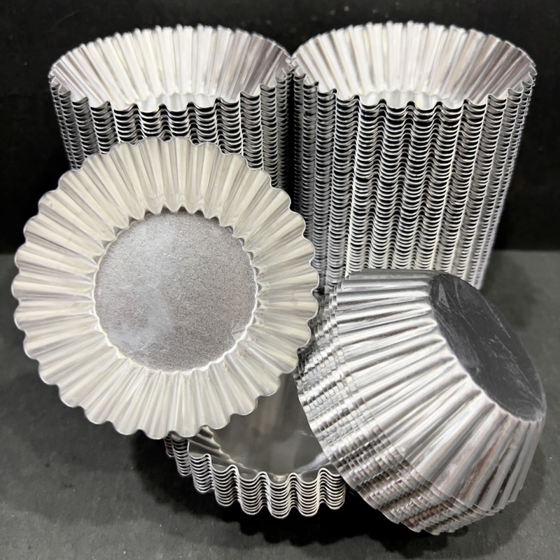 Aluminium Egg Tart Mould/Acuan Fruit Tart/ Cheese Tart Mould/ Big Tart ...