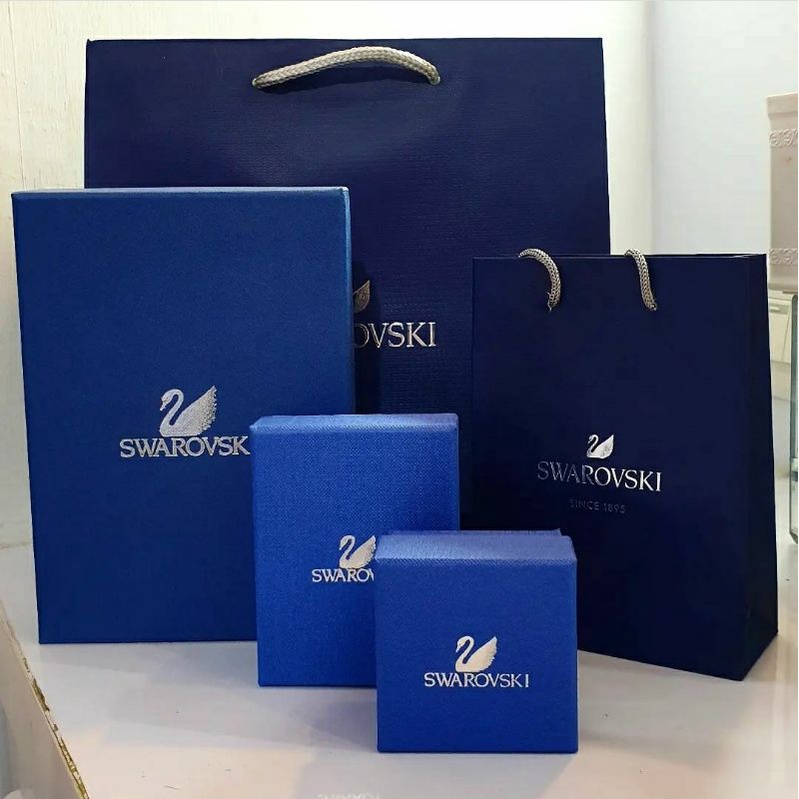 Swarovski Jewelry set Box/swarovski Jewelry set Box/swarovski paperbag ...