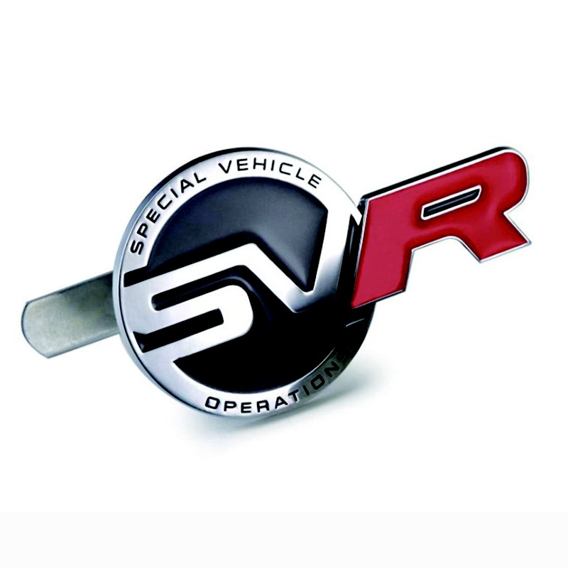Night knight Modified SVR SV Metal Car Body Sticker for Land Rover ...