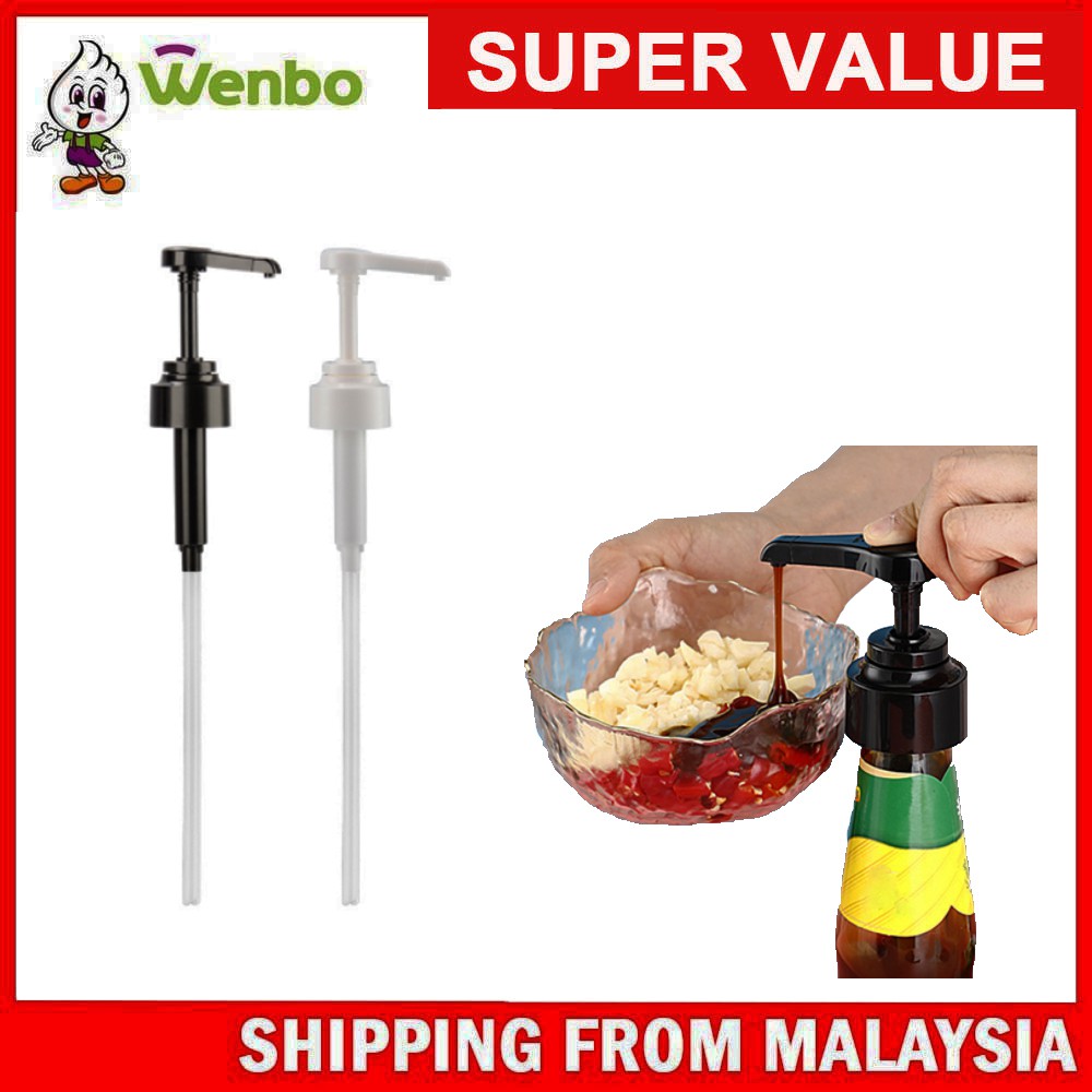 Wenbo Household Oyster Sauce Pump Head Oil Chili Tomato Sauce Bottle Mouth Squeezer Soy Sauce ...
