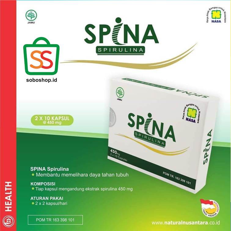 Spirulina Nasa 20 Capsules-SPIRA (Face Mask) | Shopee Malaysia