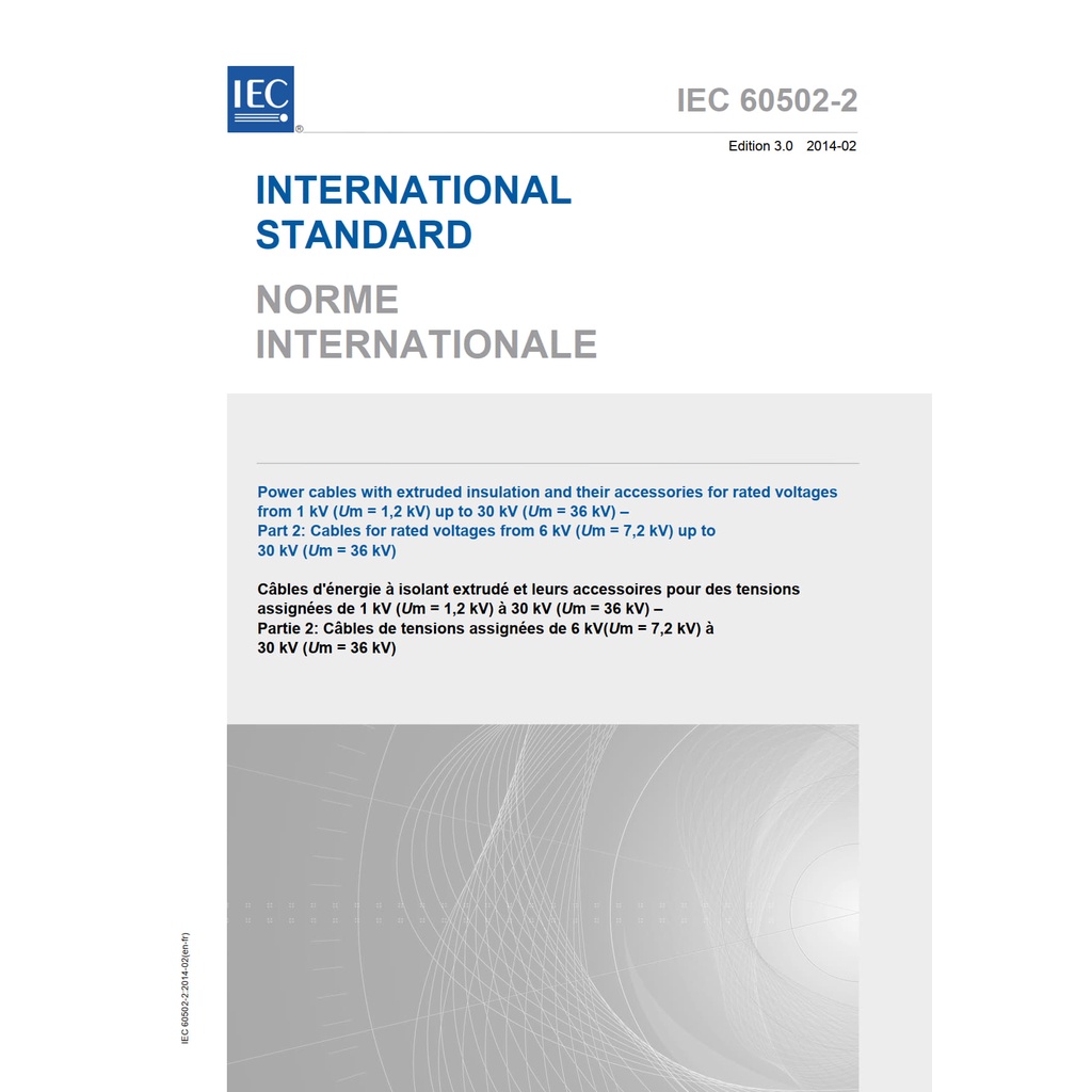 IEC 60502-2 2014 Power cables with extruded insulation and their ...