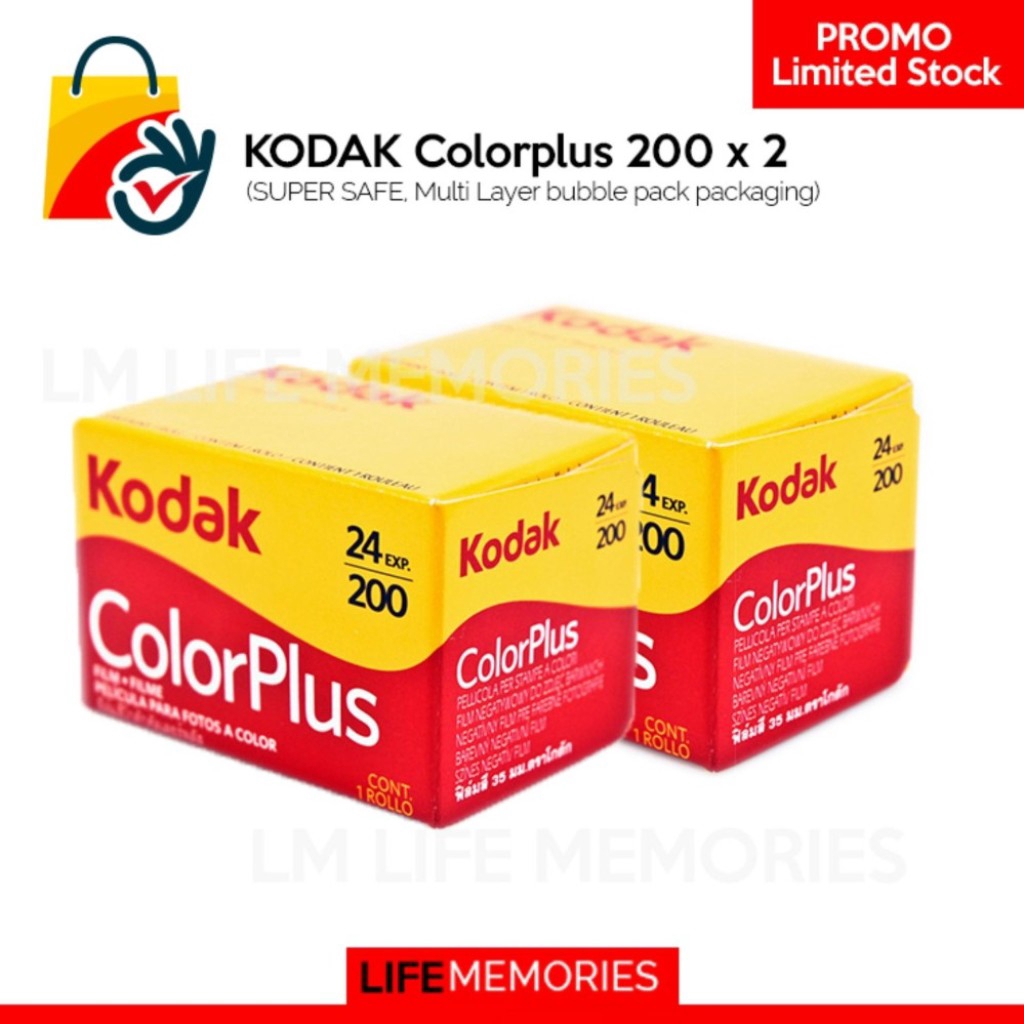 Kodak Colorplus 200 (DOUBLE PACK) | Shopee Malaysia
