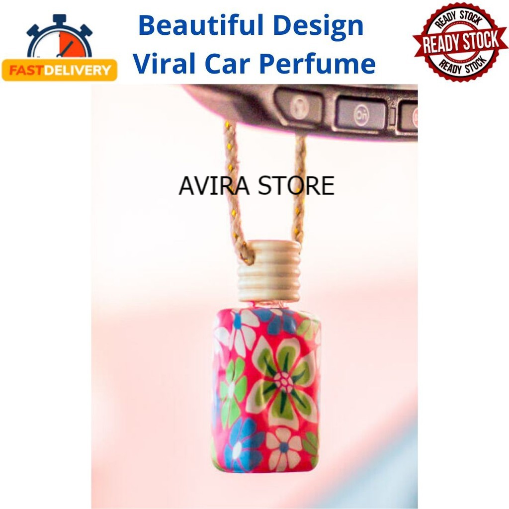(SHIP EVERYDAY) Beautiful Design Viral Car Perfume Car Air Fresheners ...
