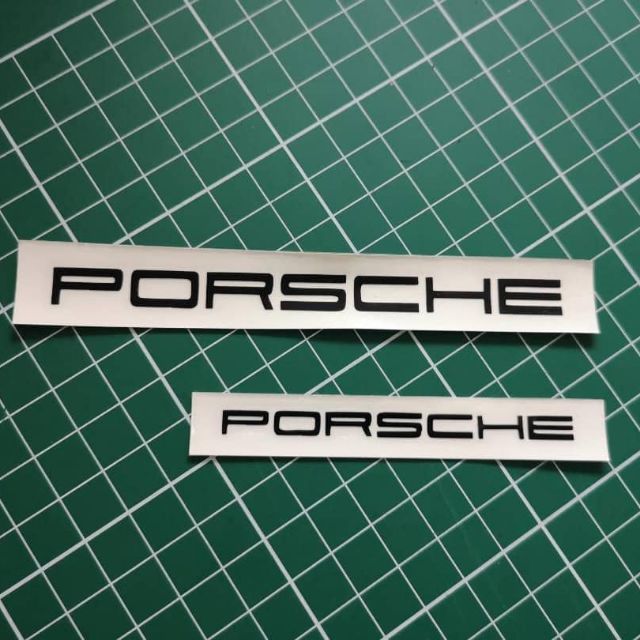 🚗🚘🏎️2pcs/set PORSCHE Stickers | Shopee Malaysia