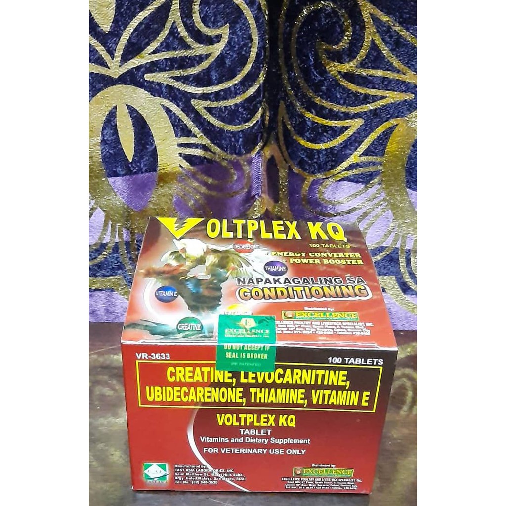 VOLPLEX KQ condition pill Kaki & Sayap 💪💪💪(1 BOX 100 BIJI) | Shopee ...