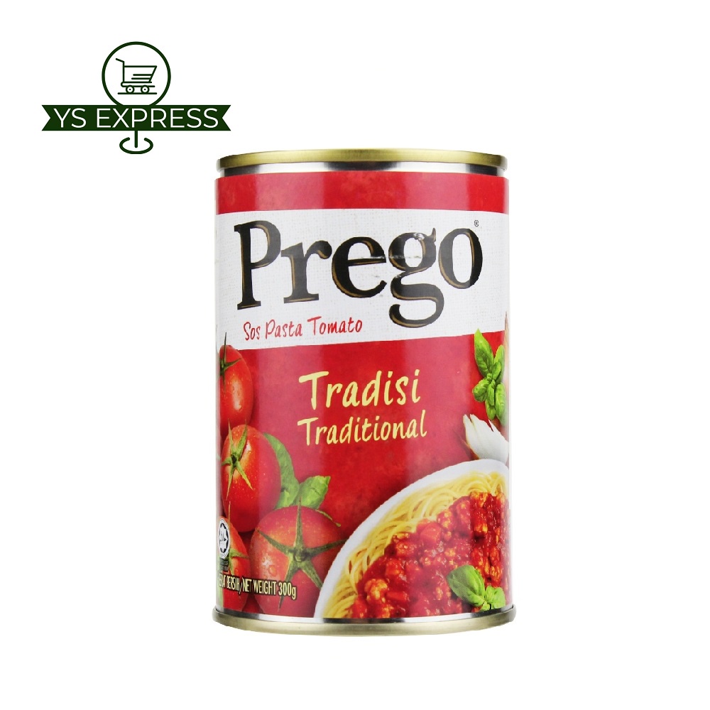 PREGO Traditional Pasta Sauce 300G - Sos Pasta Tradisi | Shopee Malaysia