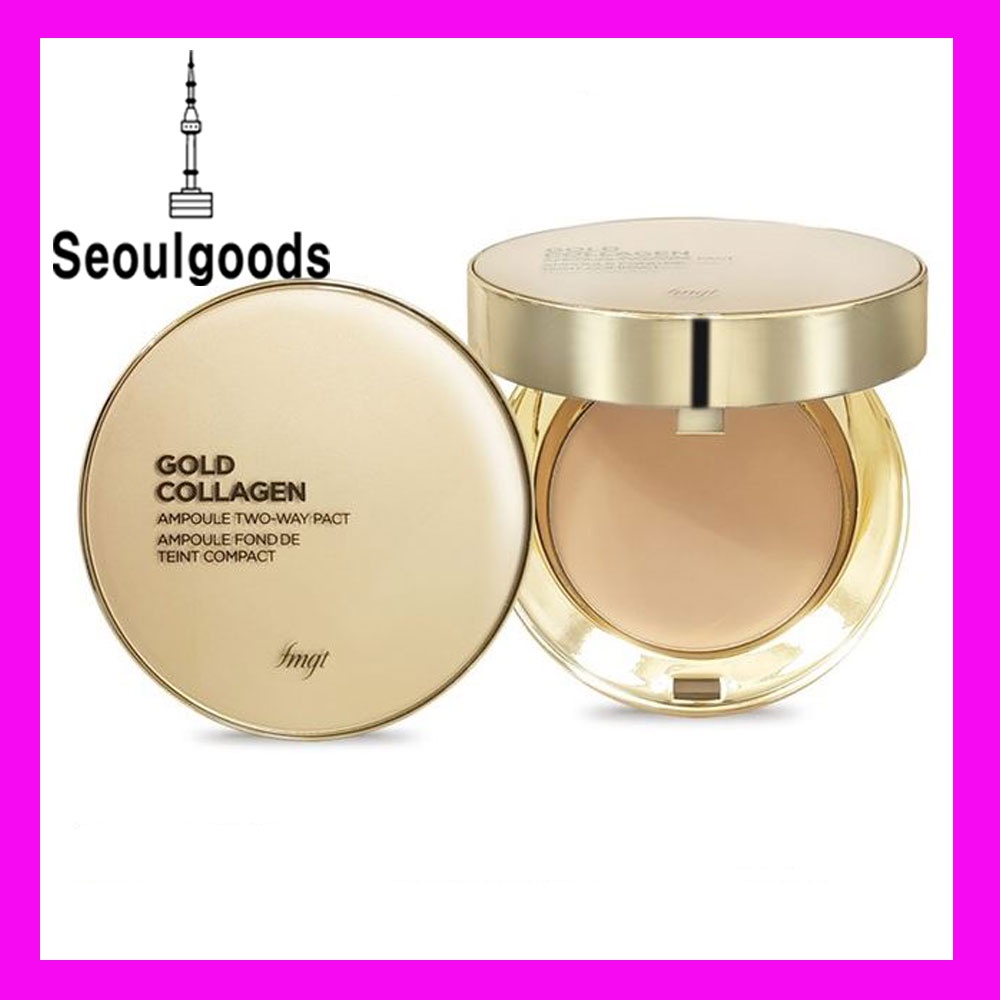 [korea/The Face Shop] Fmgt Gold Collagen Ampoule Glow Foundation , 10g ...