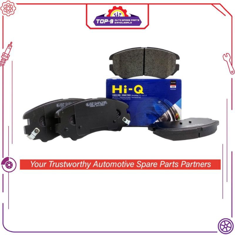 Sangsin Hi-Q Front Brake Pad Set (Left & Right) for Hyundai Sonata ...