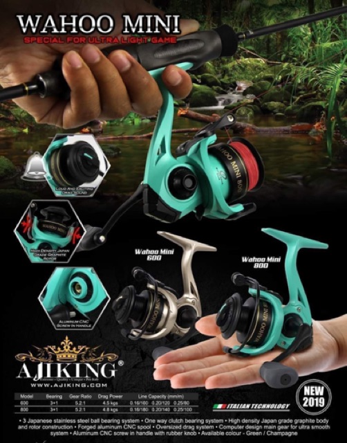 AJIKING WAHOO MINI 600/800 | Shopee Malaysia