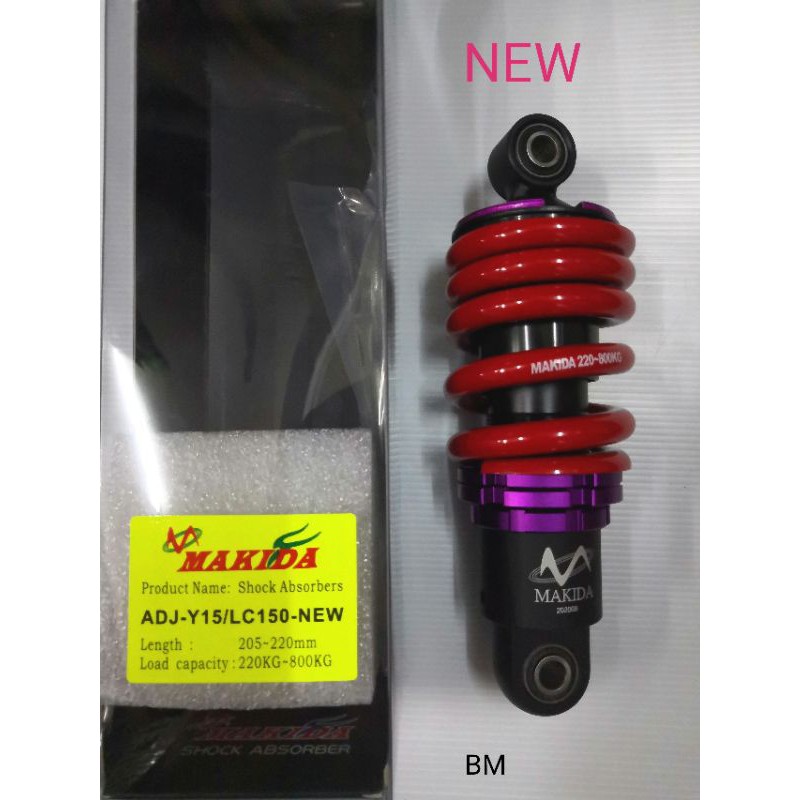 [11.11 OFFER]MAKIDA ADJUSTABLE MONOSHOCK LC135/Y15ZR/Y16ZR/RS150 ...