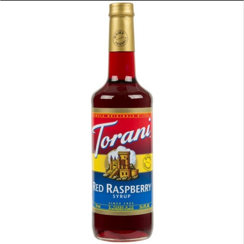 Torani Red Raspberry Syrup | Shopee Malaysia