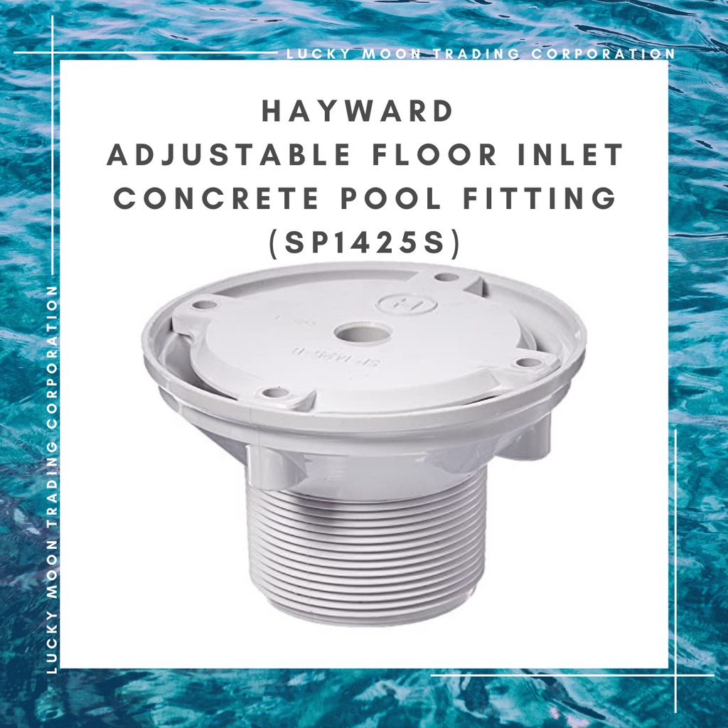 LMTC Swimming Pool Supplies HAYWARD Adjustable Floor Inlet Concrete ...