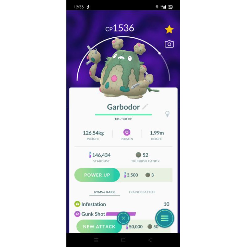 (569) Garbodor Pokemon Go Trade | Shopee Malaysia