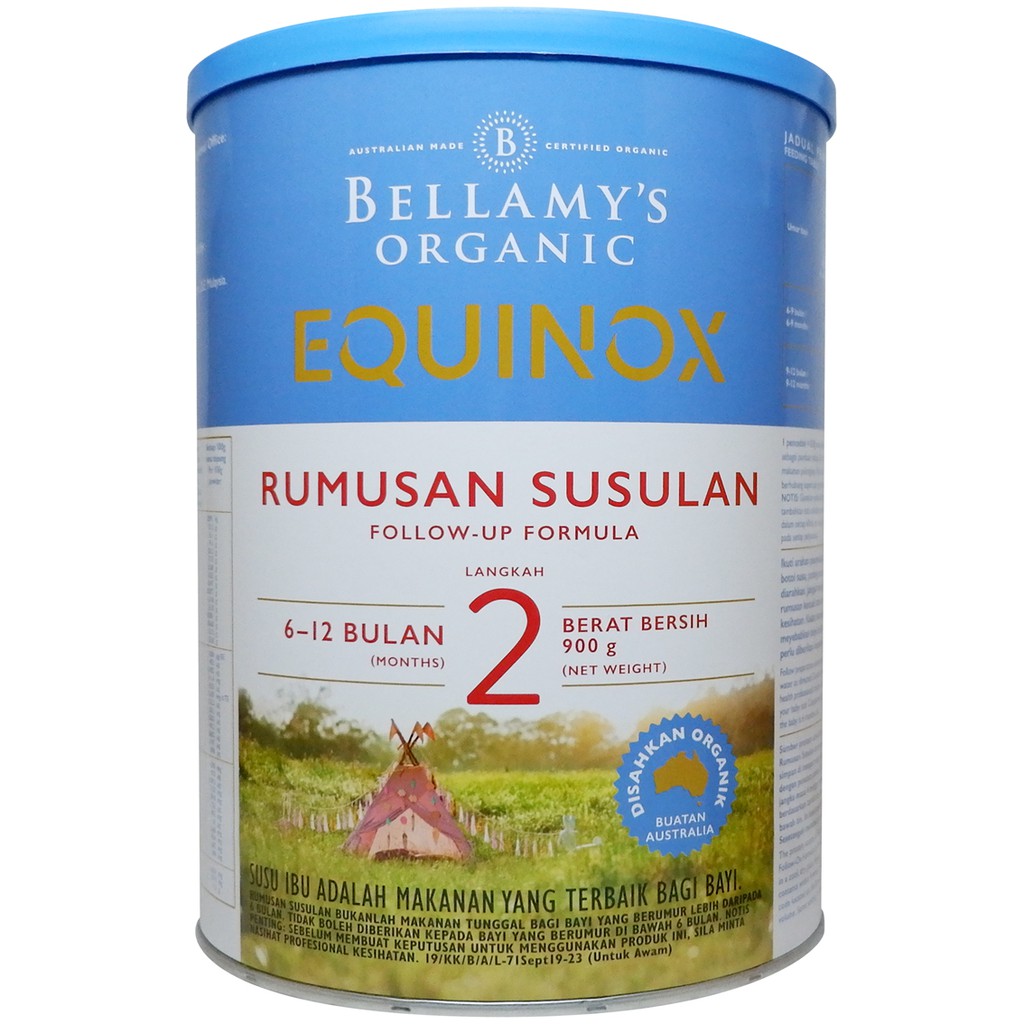Bellamys Organic Equinox Rumusan Susulan: Stage 2 Follow-Up Formula For ...