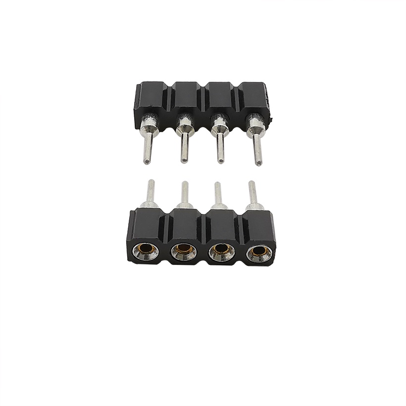 5/10/20Pcs 4Pin LED RGB Female Jack Connector 10mm 4P LED Splitter LED ...