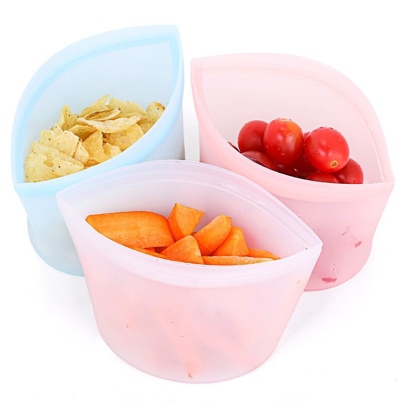 Silicone ziplock bags store