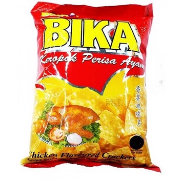 5 Packs Oriental Bika Chicken Flavoured Snack Large 70g HALAL (LOCAL ...