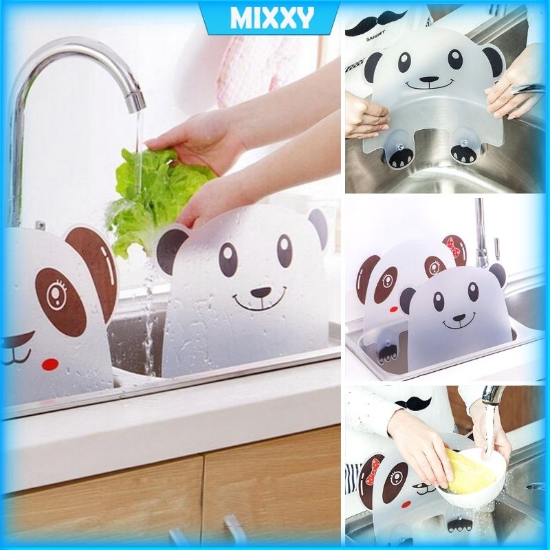 Kitchen Sink Water Splash Guard Washing Basin Anti Water Splash Baffle ...