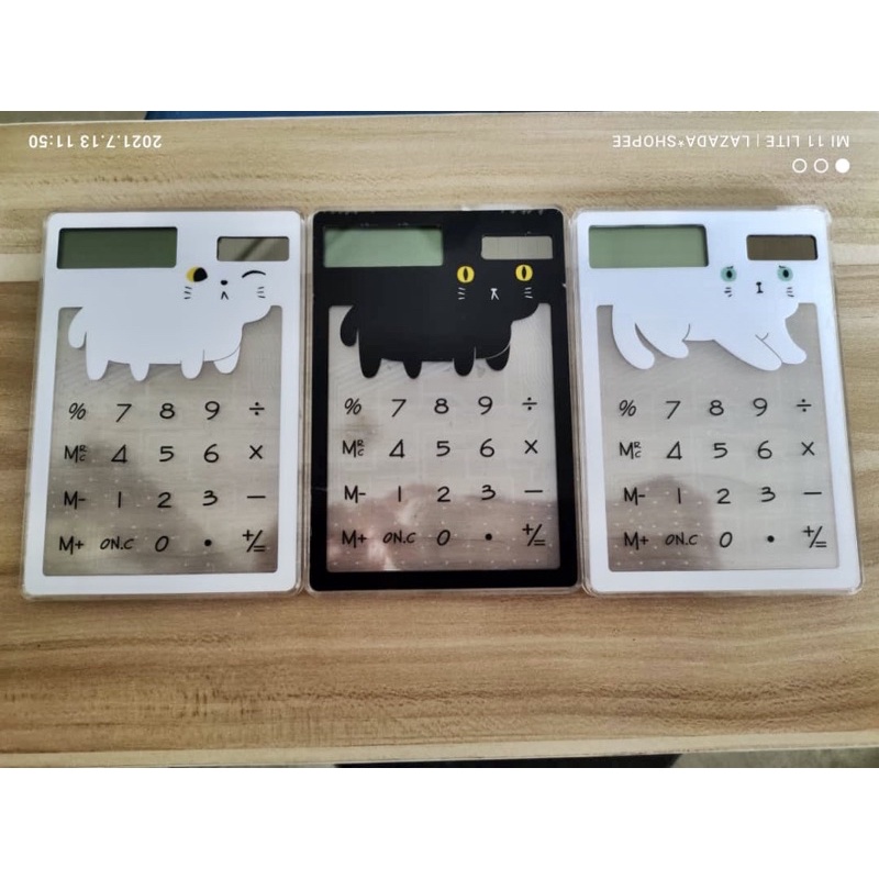 transparent Solar Power Keypad Touch Screen LCD 8 Digit Electronic ...