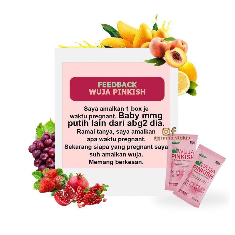 💖💚 WUJA PINKISH 💚💖💯ORI BY HQ | Shopee Malaysia