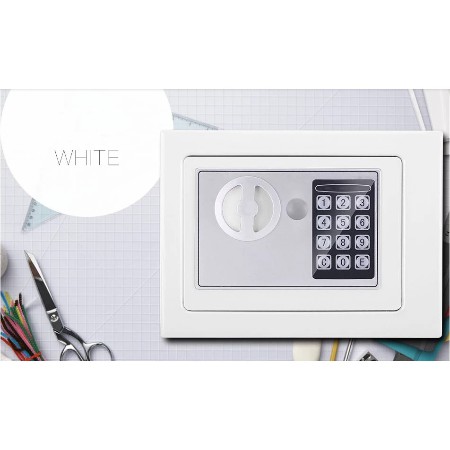 Mini Safety Box With Electronic Password Kotak Keselamatan Peti Besi Peti Simpan Duit | Shopee ...