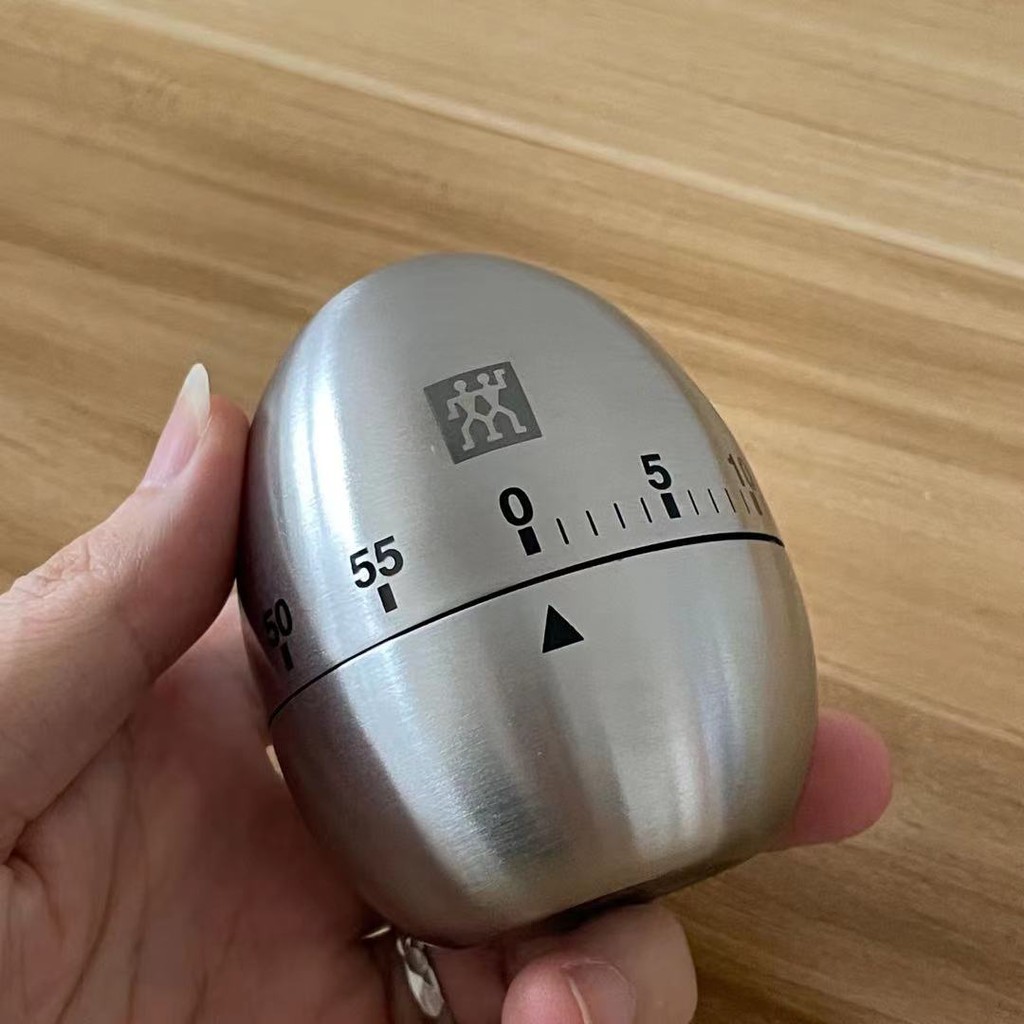 ZWILLING stainless steel timer countdown timer kitchen egg shaped ...