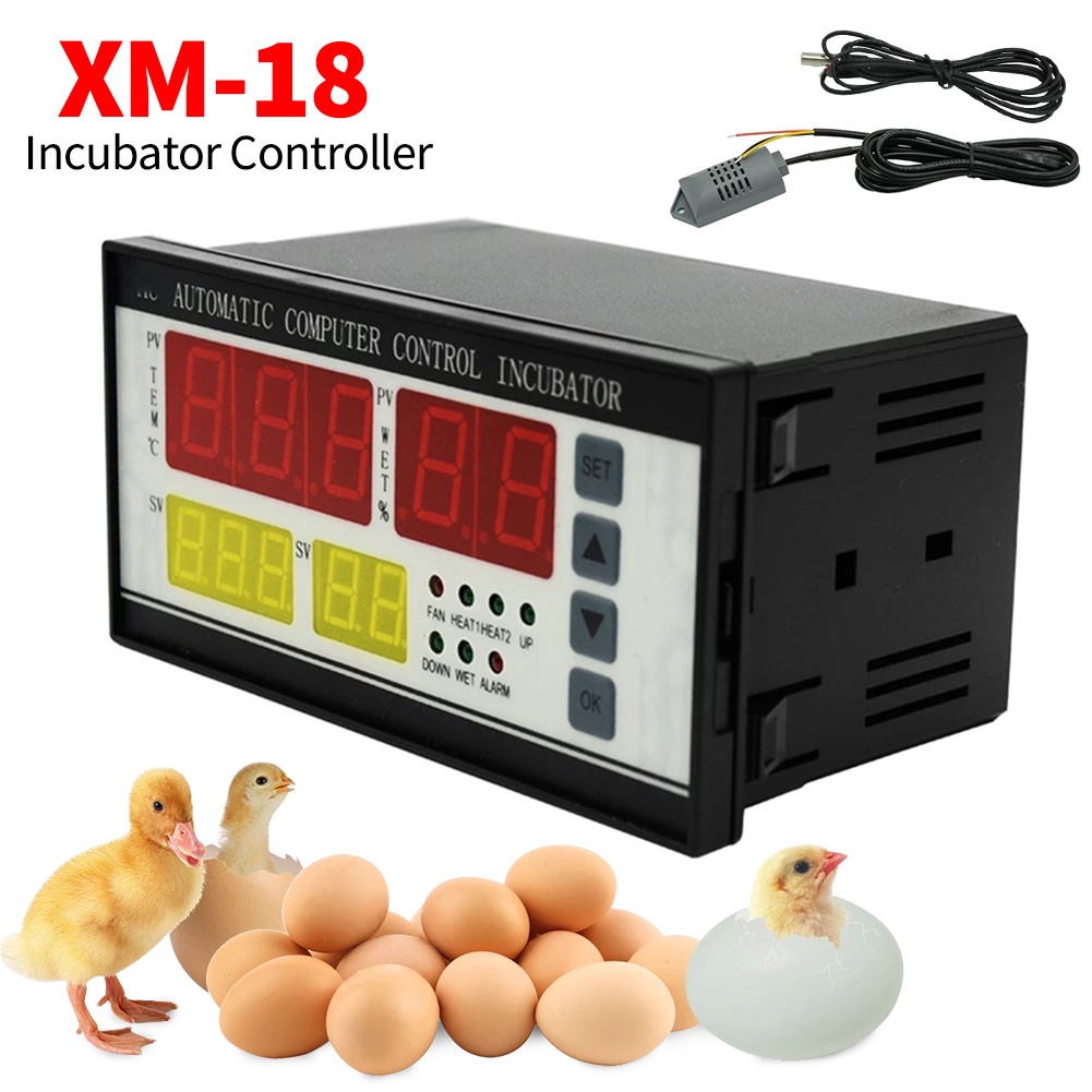 Temperature Control XM-18 Controller Chicken Incubator 220V Thermostat ...