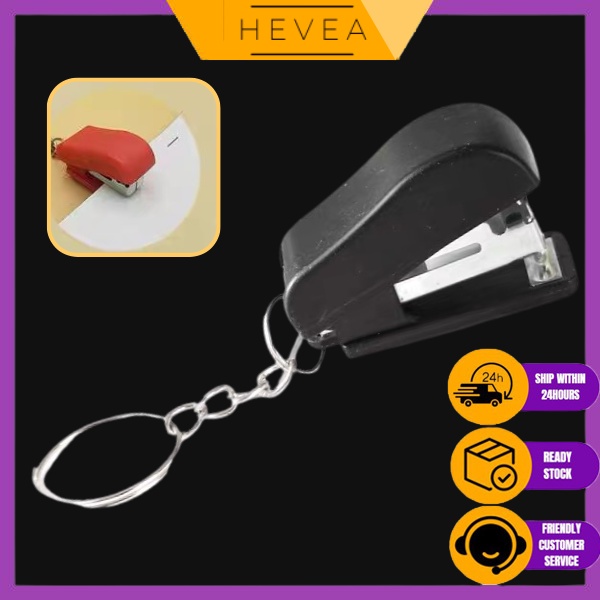 Mini Stapler Keychain Cute Cartoon Kid Hang HandBag Office Meeting Door ...