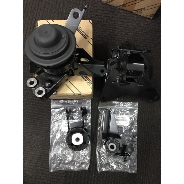 TOYOTA VIOS NCP93 AUTO ENGINE MOUNTING SET (4PC) ORIGINAL | Shopee Malaysia