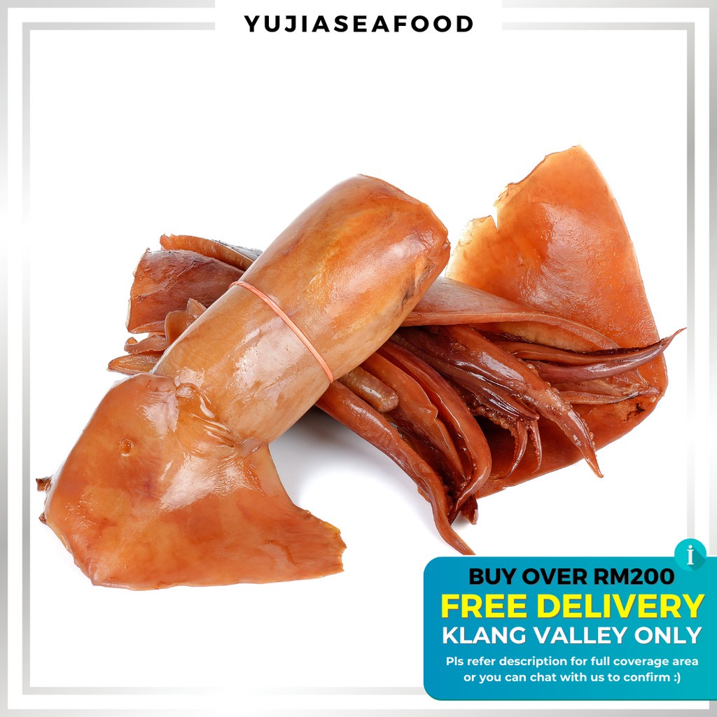 [KL&SGR SAHAJA] 1kg+- Size XL Frozen Sotong Rendam / Sotong Kembang ...
