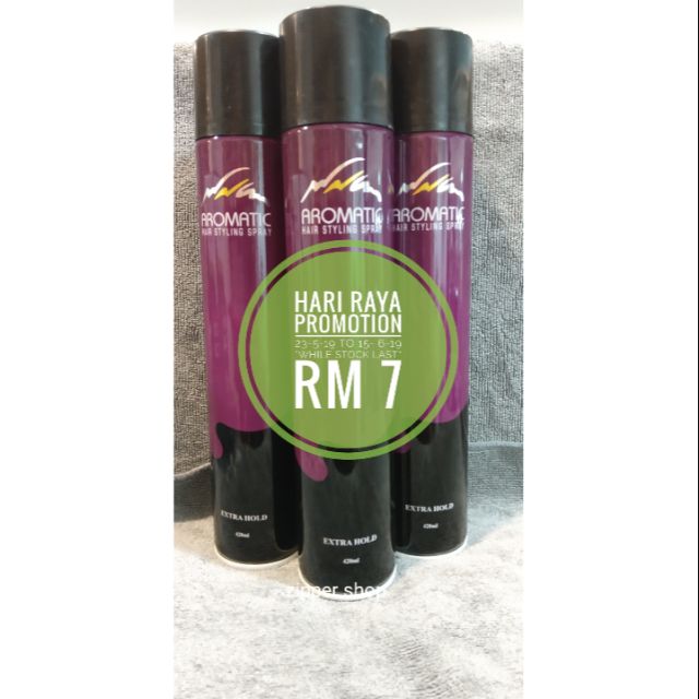 AROMATIC hair styling spray (420ml) | Shopee Malaysia