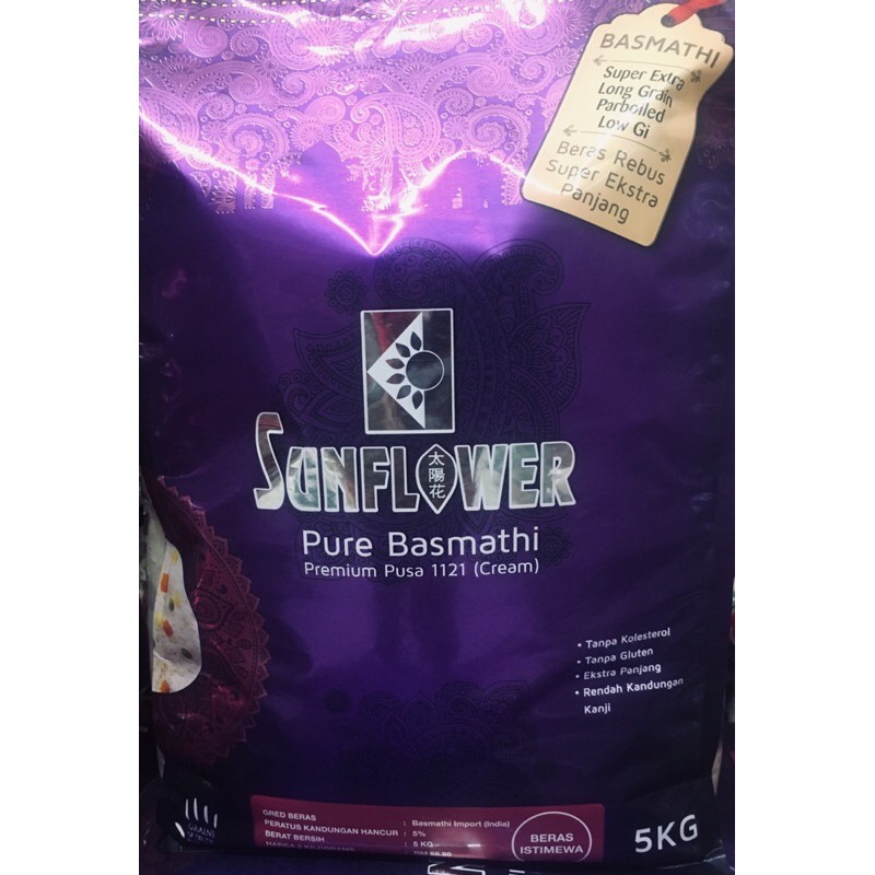 (READY STOCK)SUNFLOWER PURE BASMATHI/QUEEN/BERAS BASMATHI SUNFLOWER ...