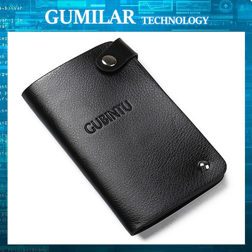 Gubintu Leather Wallet Card Holder Bisfold Design | Shopee Malaysia