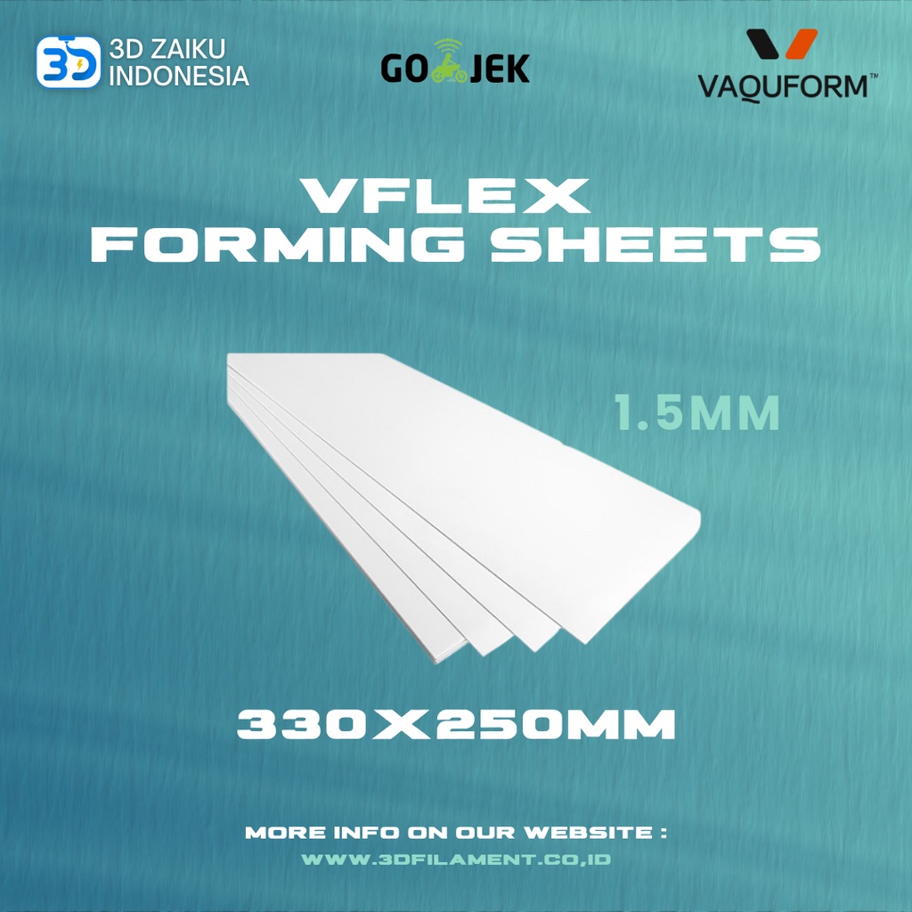 Original Vaquform DT2 VFLEX Forming Sheets 1.5 mm Thickness | Shopee ...