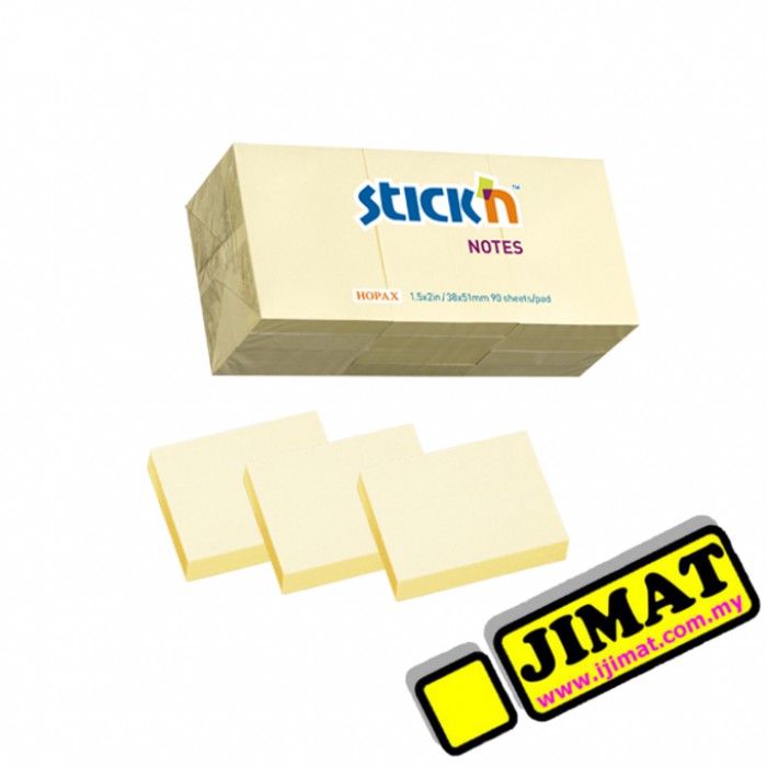 HOPAX 15210 21005 Sticky Note Mini Memo Pad Cute Stick'N Notes 38x51mm ...