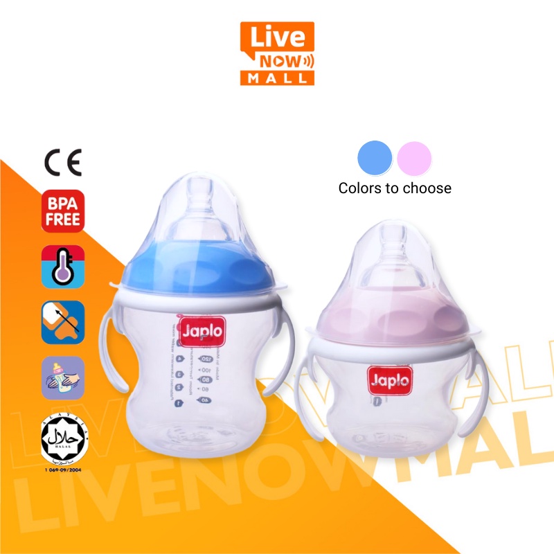 Japlo Nane Polypropylene Feeding Bottle (160ml/260ml) | Shopee Malaysia
