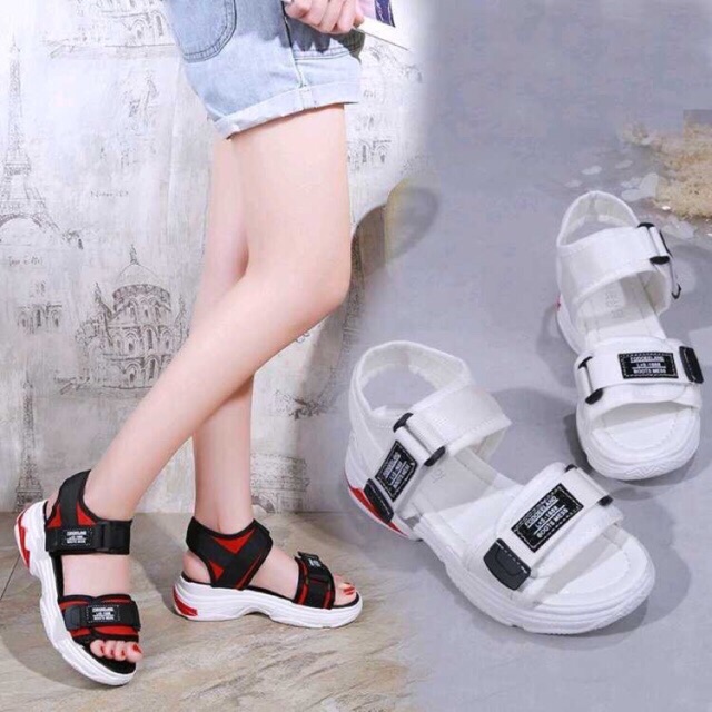 Hot hit red heel student Sandal (with real photo at the end) | Shopee ...