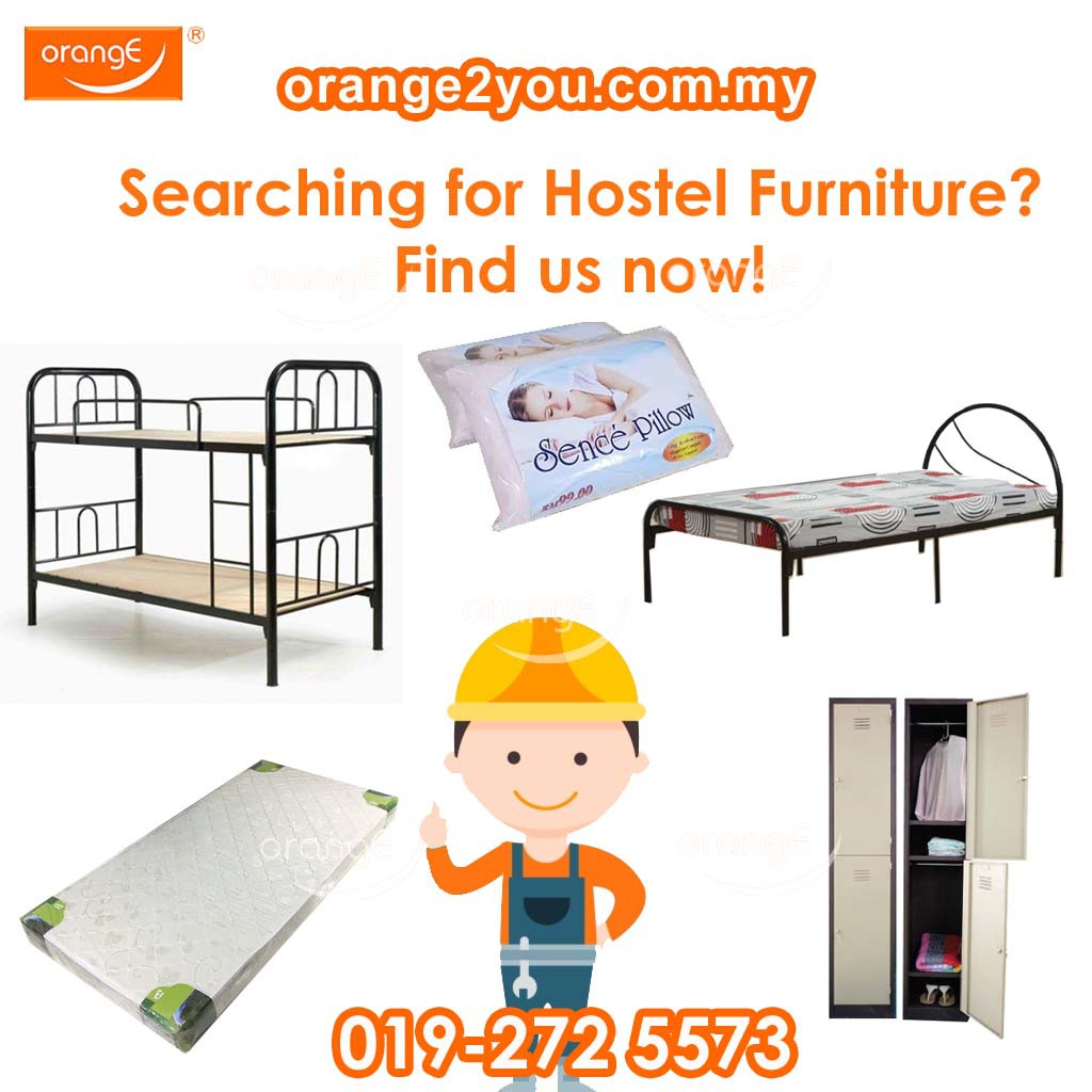 Hostel Bedroom Furniture Malaysia | Bunk Bed | Mattress | Locker ...