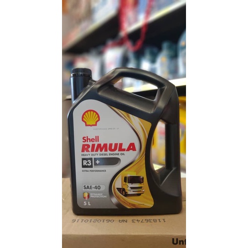 [ORIGINAL] SHELL RIMULA R3 SAE-40 5 L (PASARAN MALAYSIA) | Shopee Malaysia
