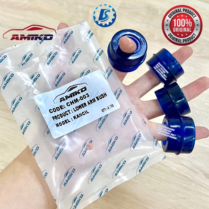 100% ORIGINAL AMIKO PERODUA KANCIL 660 850 SILICONE LOWER ARM BUSH ...