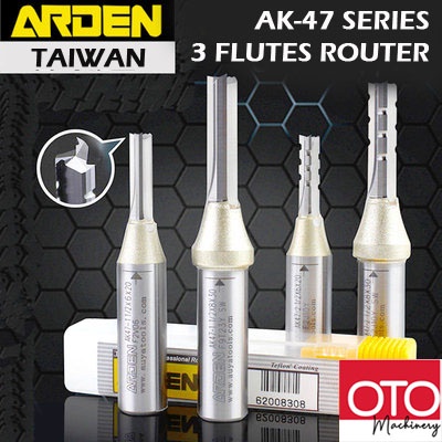 ARDEN AK-47 3 FLUTES STRAIGHT ROUTER BIT AK47 STRAIGHT BIT | Shopee ...