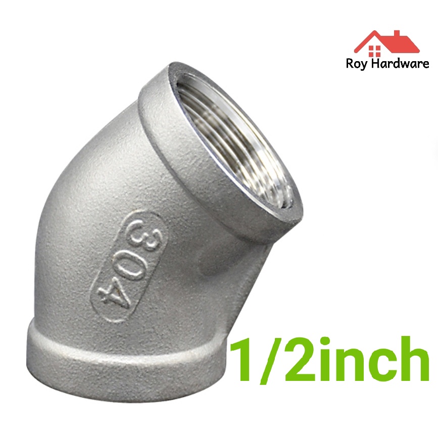 Stainless Steel 304 DN15 1/2''inch inci Elbow Socket Nipple Tee Union ...