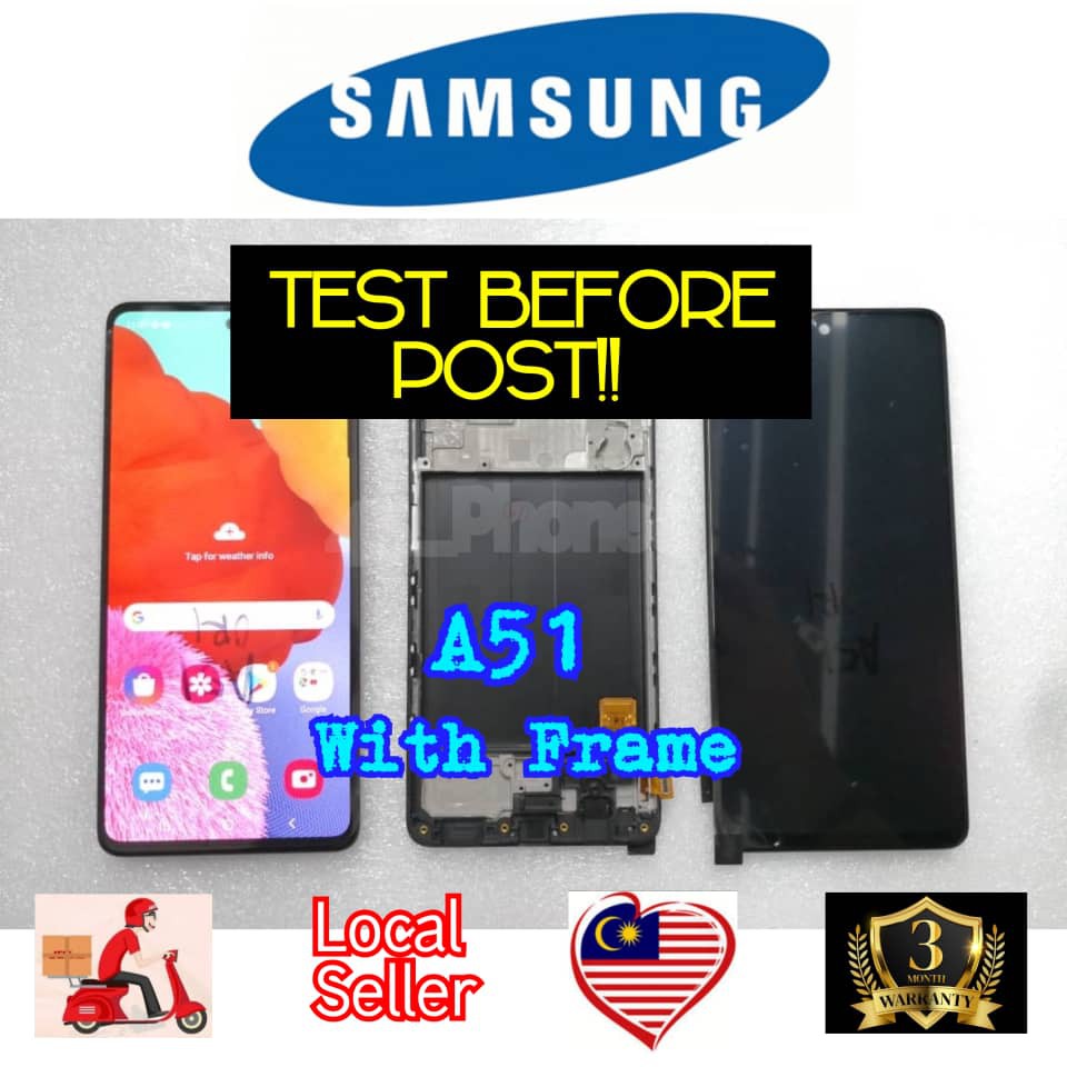 OMP45 (Ready Stock) SAM GALAXY A515f A51 2019 LCD DISPLAY TOUCHSCREEN DIGITIZER | Shopee Malaysia