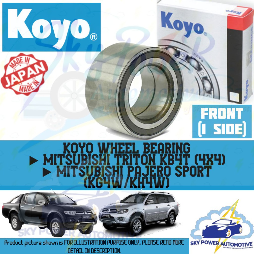 MITSUBISHI TRITON KB4T (4X4) / PAJERO SPORT (KG4W/KH4W) KOYO WHEEL ...