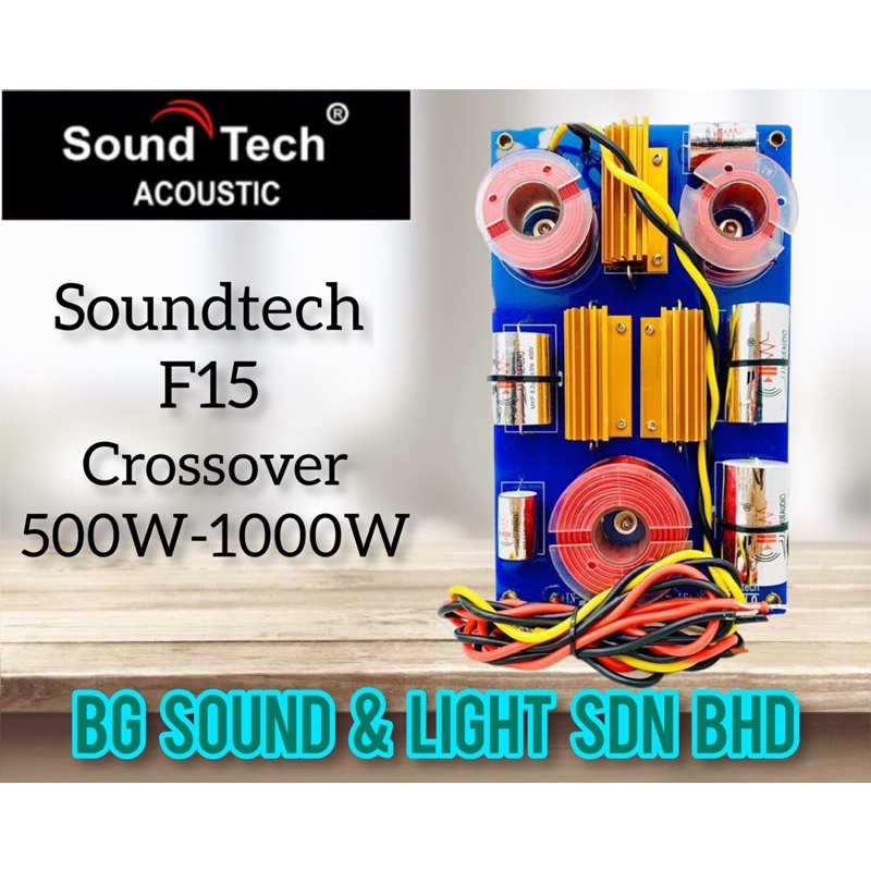Soundtech F15 Crossover 500W-1000W | Shopee Malaysia