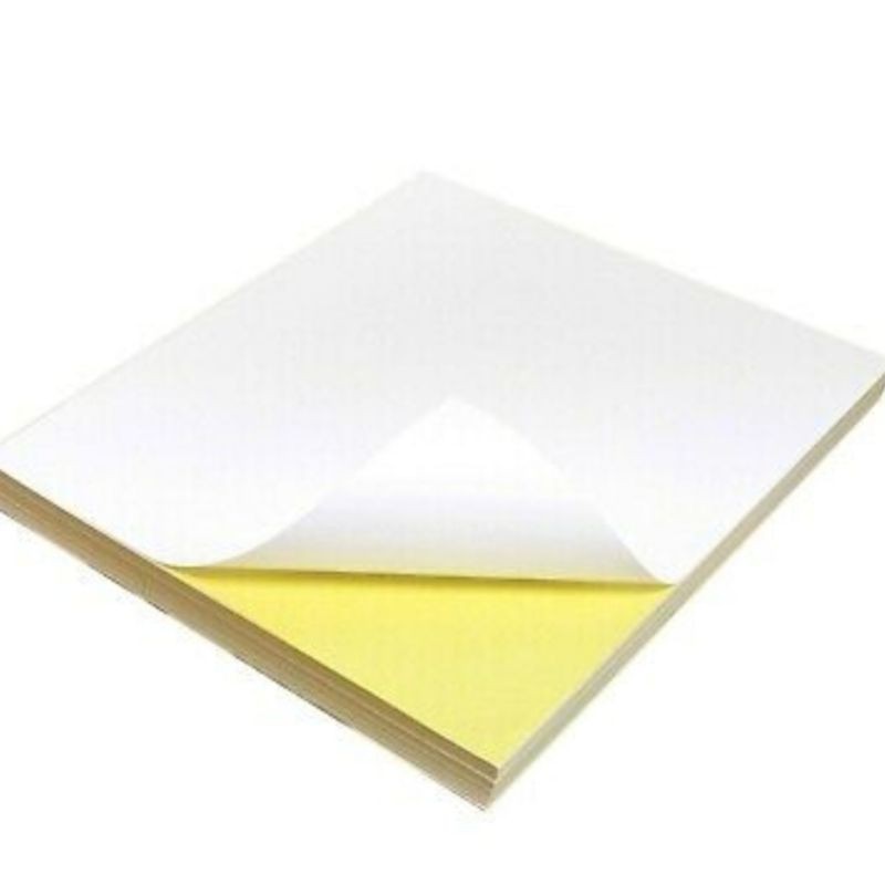 A4 Sticker Paper / Mirrorkote / Kertas Pelekat / Kertas Sticker Glossy ...