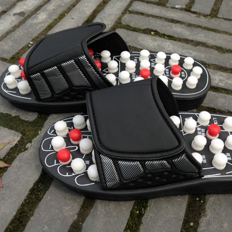 Acupoint Massage Slippers Sandal Feet Acupressure Therapy Medical Foot ...