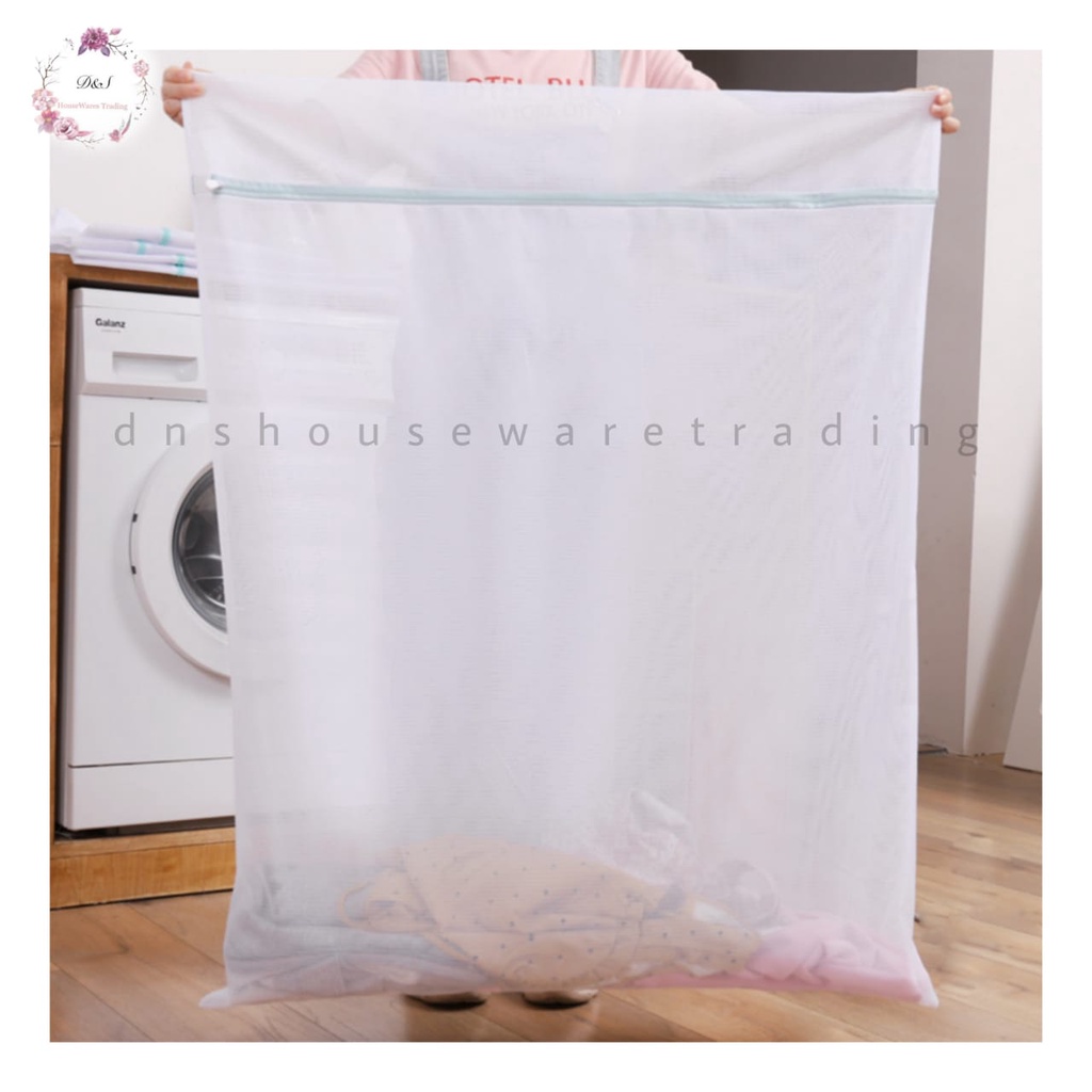 🇲🇾 Super Extra Large Blanket Curtain Mesh Laundry Cover Bag Bag Dobi ...